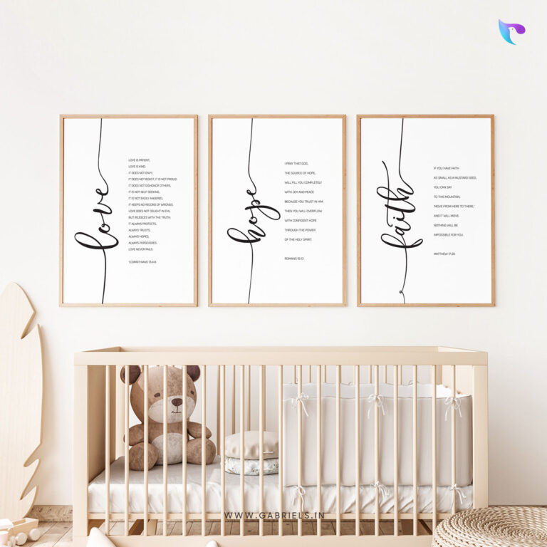 Blessed beyond Measure Bible Verse Frame Christian Wall deco