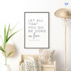As for Me and My House Bible Verse Frame Christian Decor